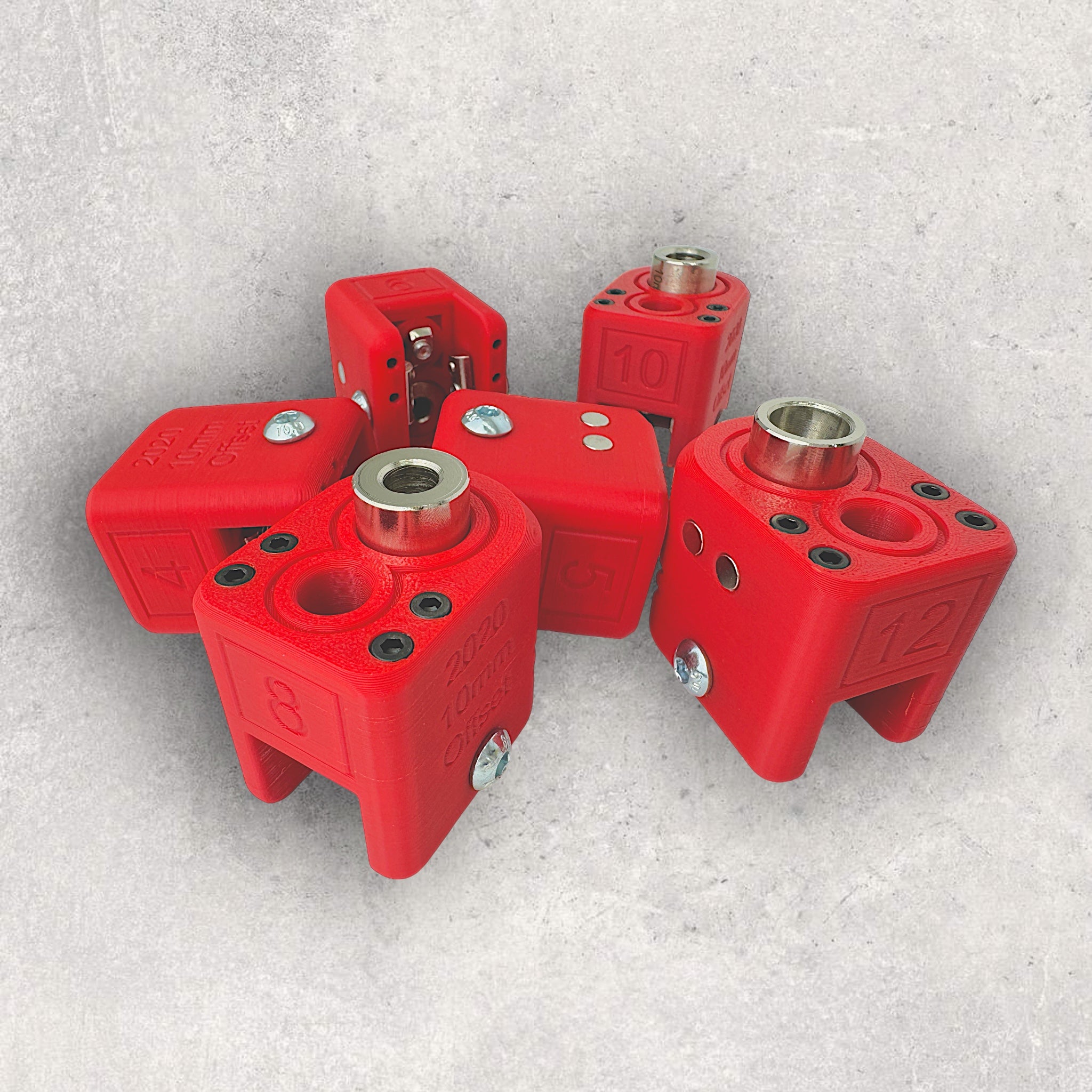 2020 10mm Offset Drilling Jig V2 – The Aluminum Carpenter