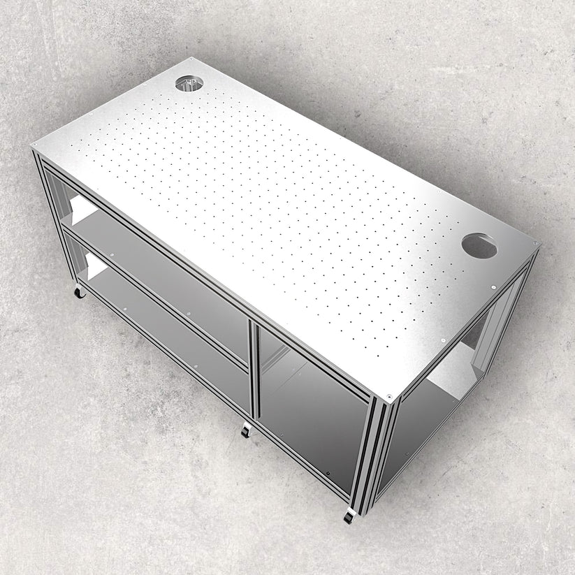Research Laboratory Mounting Table (Download) – The Aluminum Carpenter