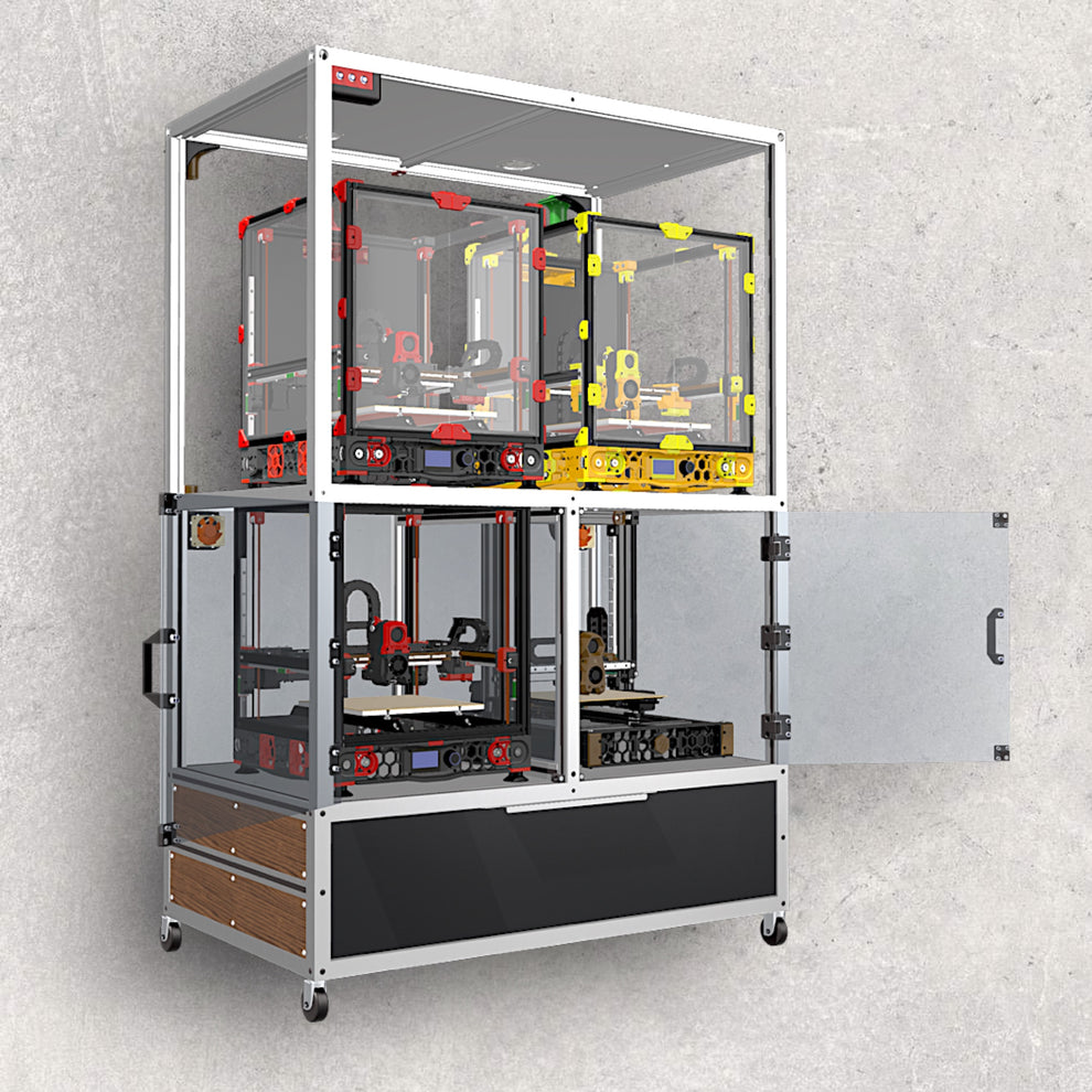 3D Printer Rack V2 (Download) – The Aluminum Carpenter