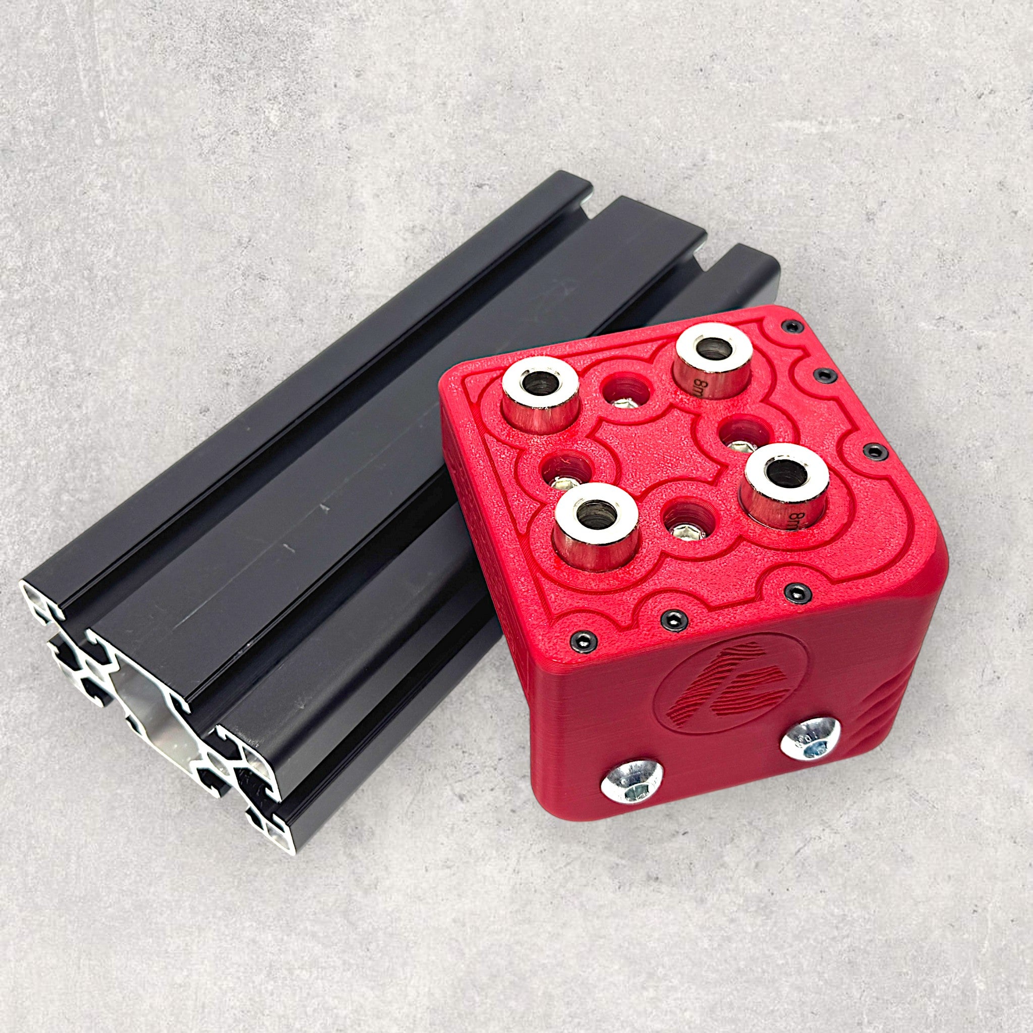4080 Corner 20 & 60mm Offset Drilling Jig – The Aluminum Carpenter