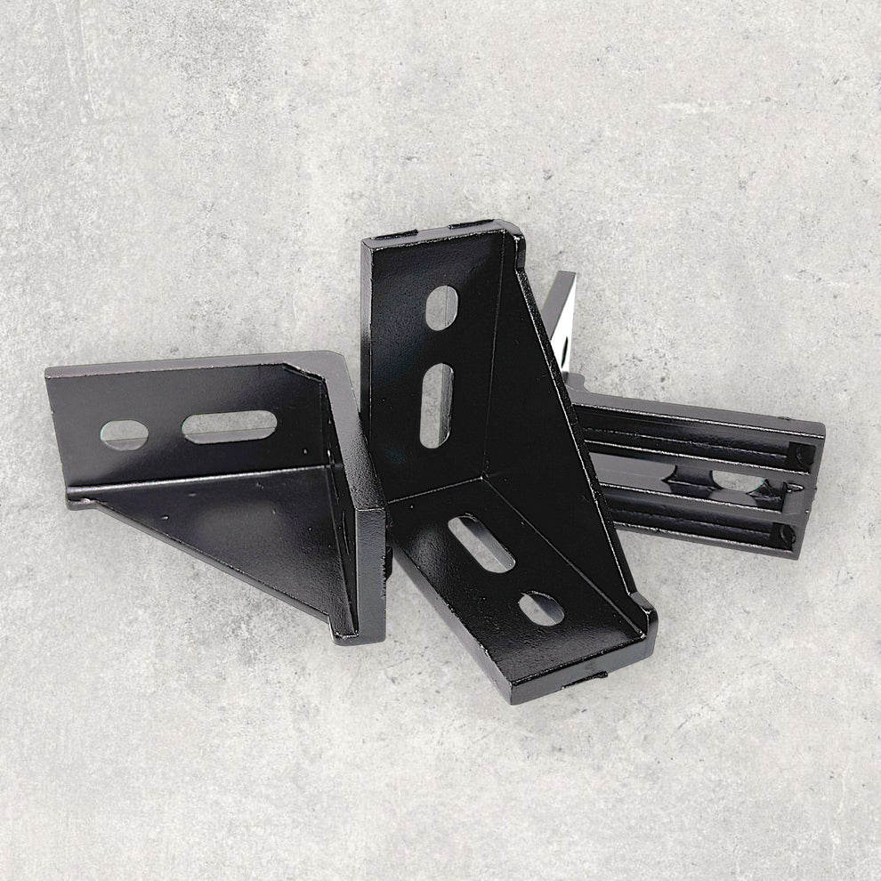 4080 Corner Bracket (Black) – The Aluminum Carpenter