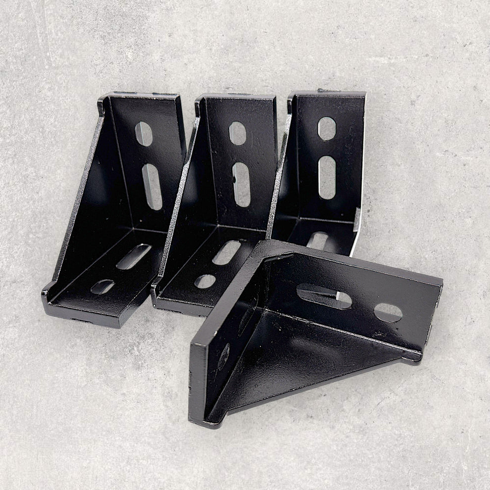 4080 Corner Bracket (Black) – The Aluminum Carpenter