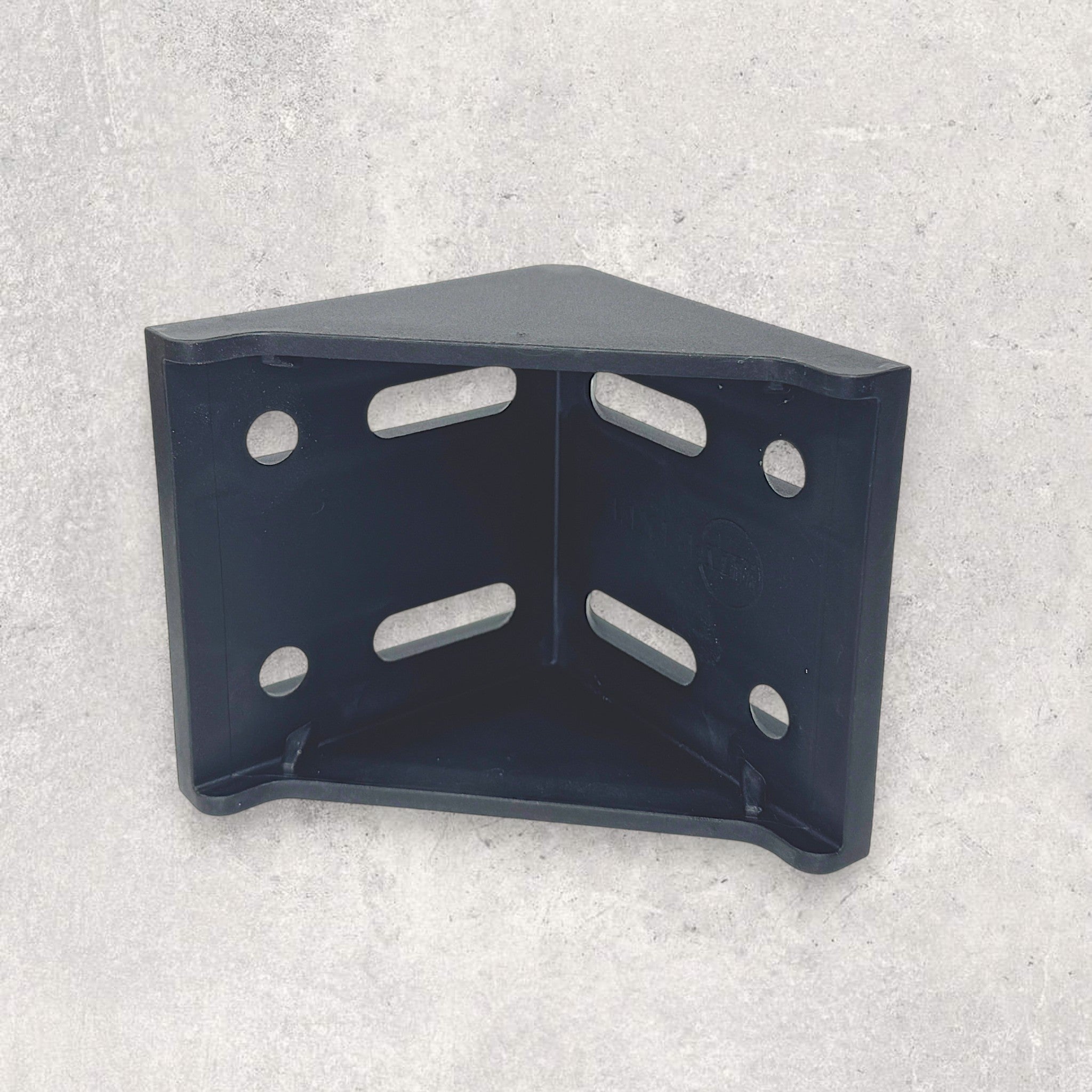 8080 Nylon Corner Bracket Black – The Aluminum Carpenter