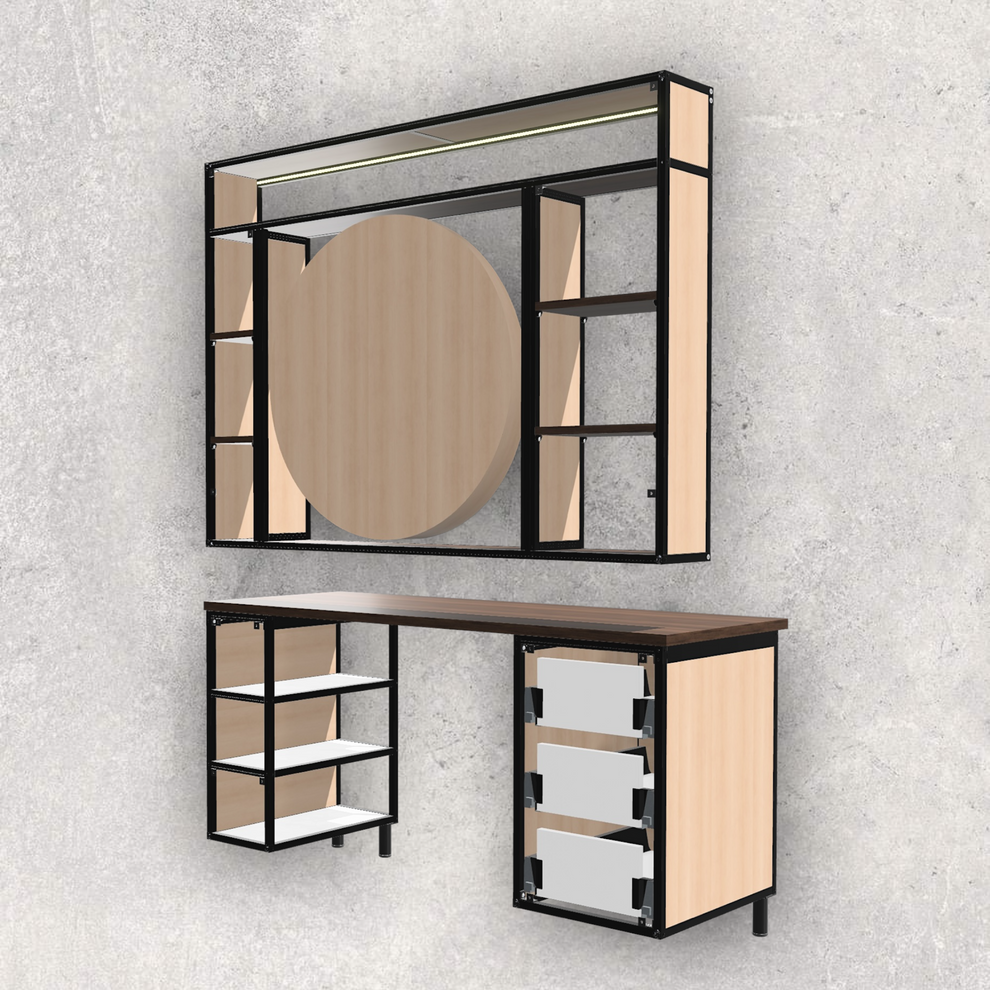 Aluminum Extrusion Dressing Table (Download) – The Aluminum Carpenter