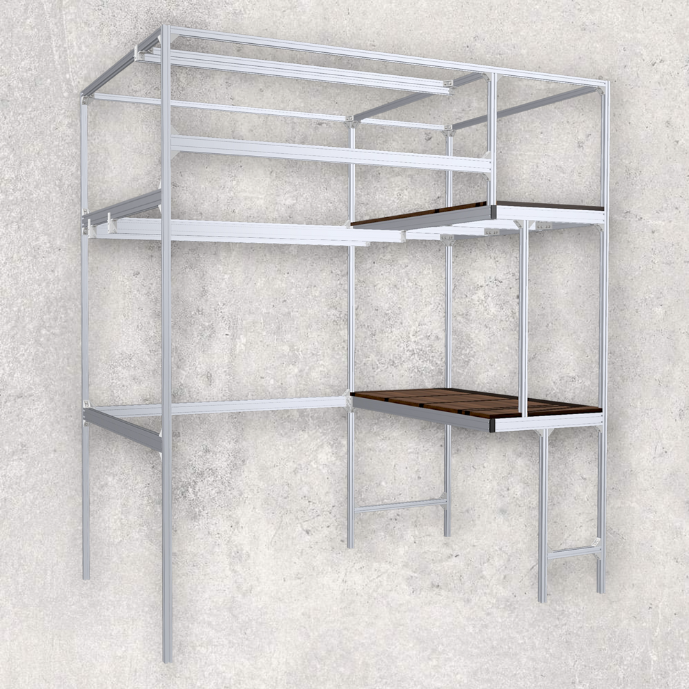 Customized Bicycle Rack System (Download) – The Aluminum Carpenter
