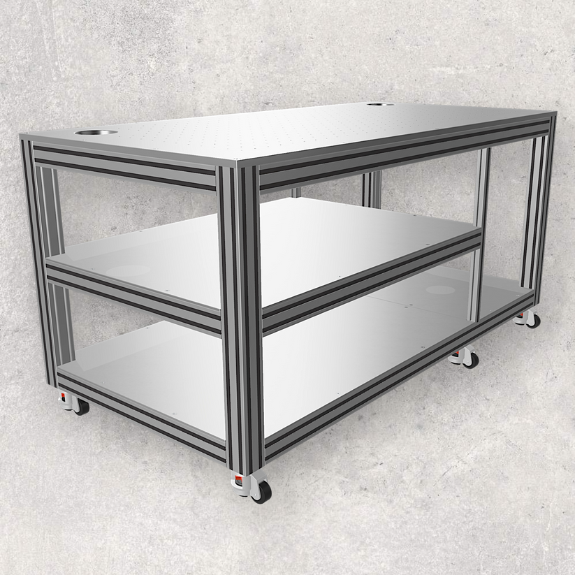 Research Laboratory Mounting Table (Download) – The Aluminum Carpenter