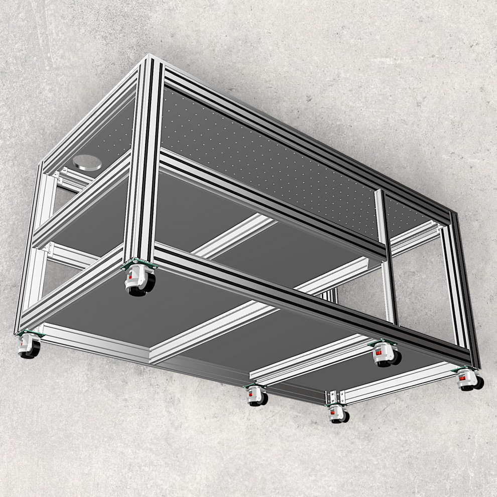 Research Laboratory Mounting Table (Download) – The Aluminum Carpenter