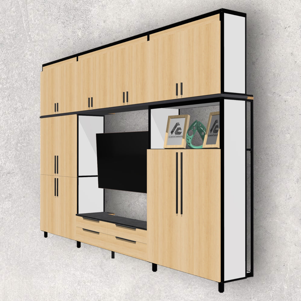 Aluminum Extrusion TV Feature Wall (Download) – The Aluminum Carpenter