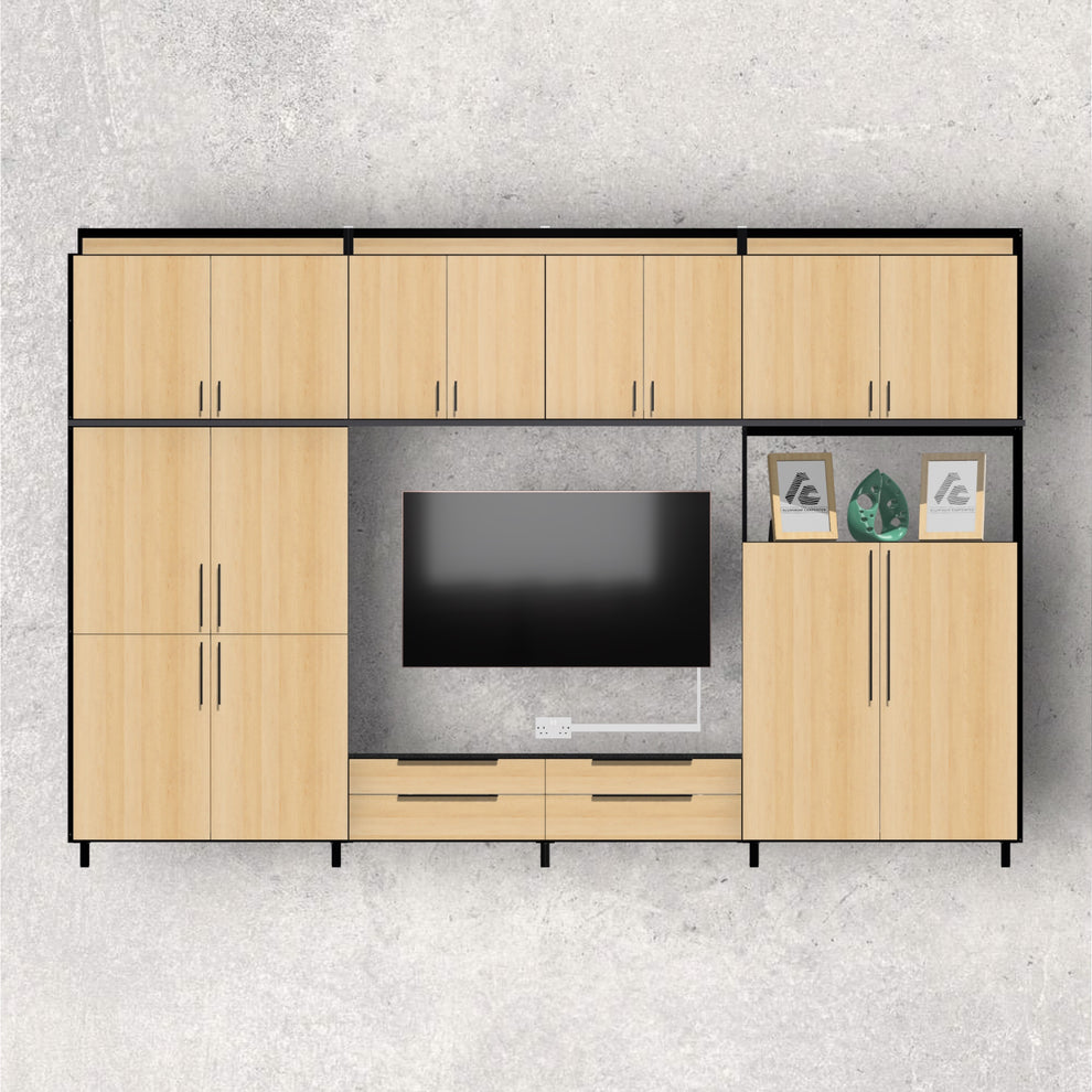 Aluminum Extrusion TV Feature Wall (Download) – The Aluminum Carpenter