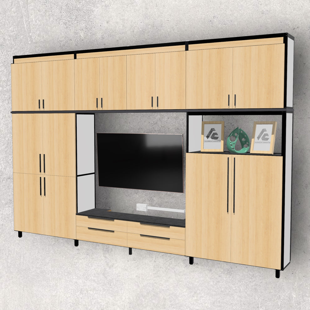 Aluminum Extrusion TV Feature Wall (Download) – The Aluminum Carpenter